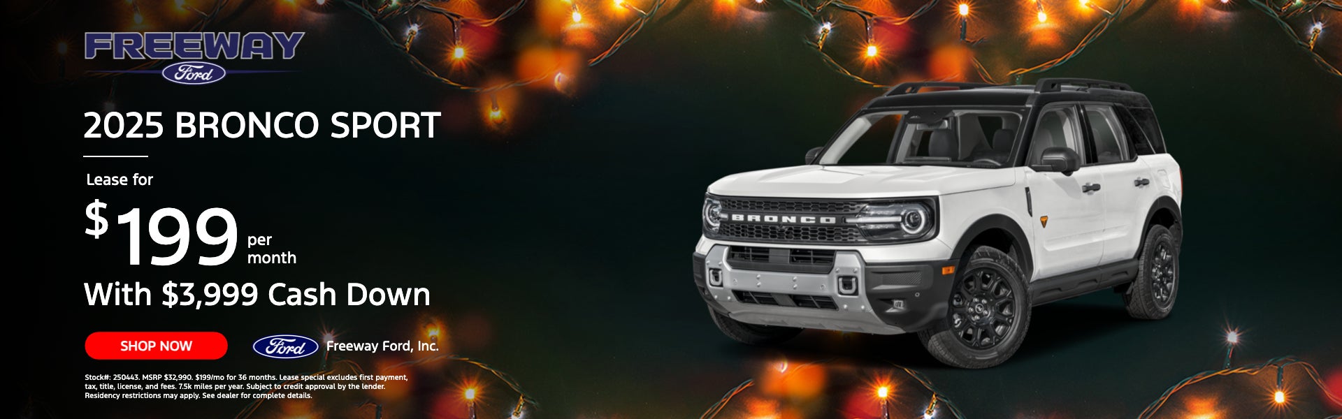 2025 Bronco Sport | Freeway Ford Specials Minneapolis, MN